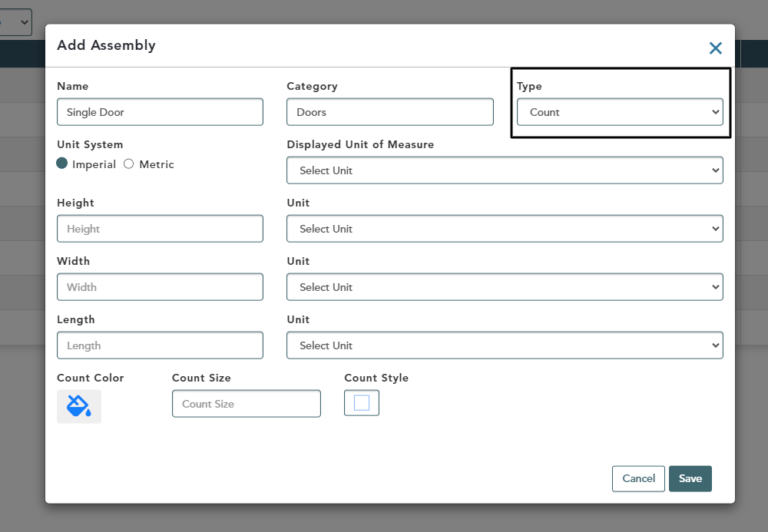 Adding an Assembly - Count | Vector Knowledge Base